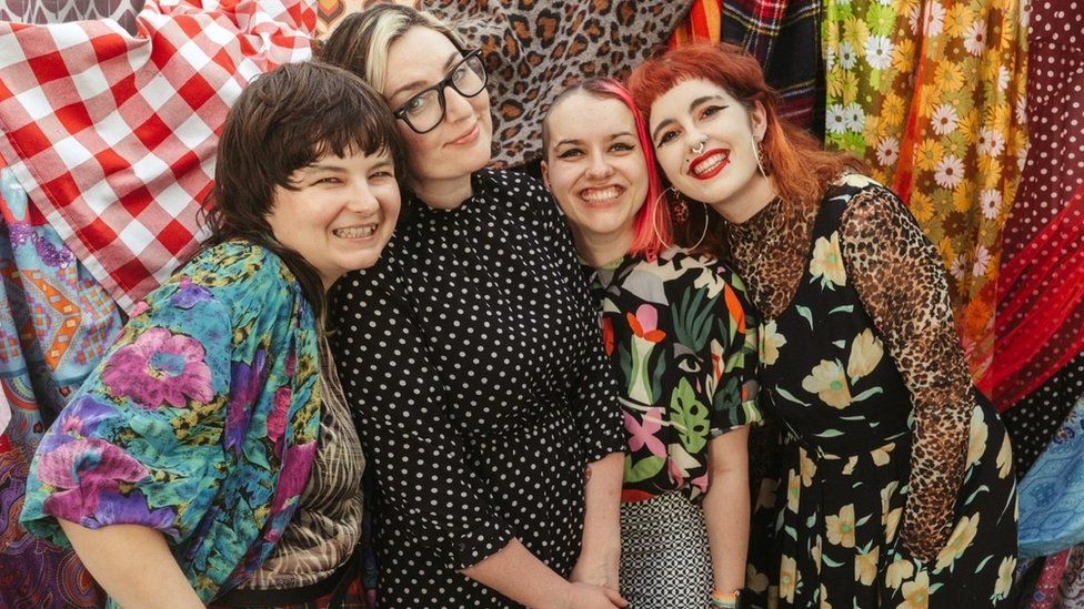 Glastonbury: Belfast band Problem Patterns land coveted festival slot - BBC News