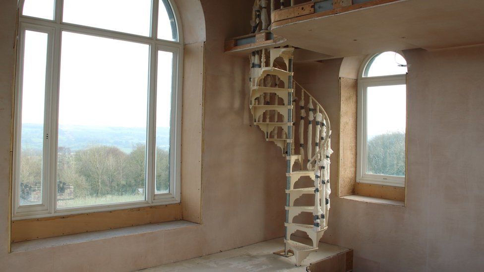 Riber Castle: Empty Gothic castle turned into flats - BBC News