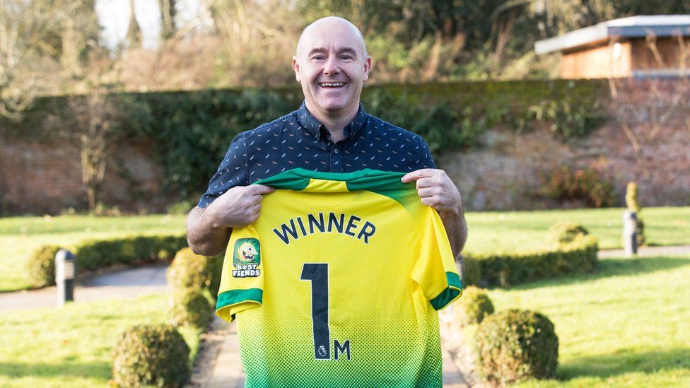 Norwich City fan Terry Falgate wins £1m on Euromillions after team's ...