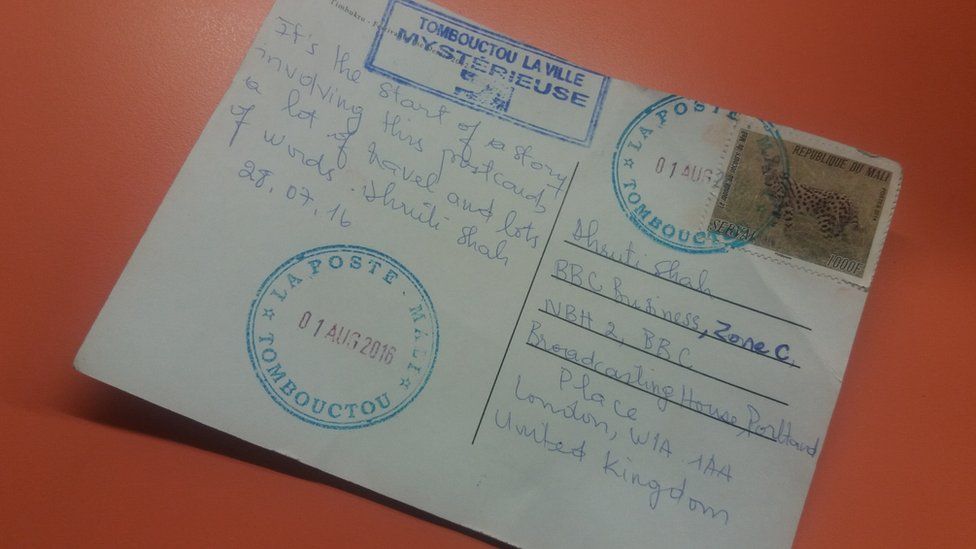 Sending A Postcard From Somewhere You ve Never Been BBC News