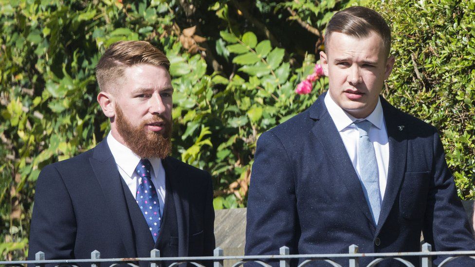 Royal Navy engineer and friend admit Dundee street attack - BBC News