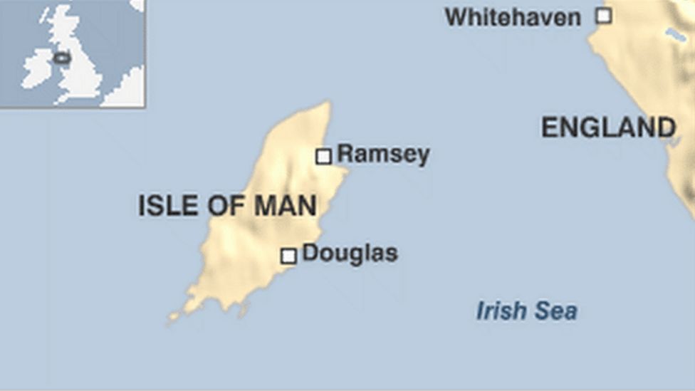 Irish Sea World Map