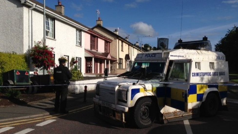 Strabane graveyard mortar device incident 'despicable' - BBC News