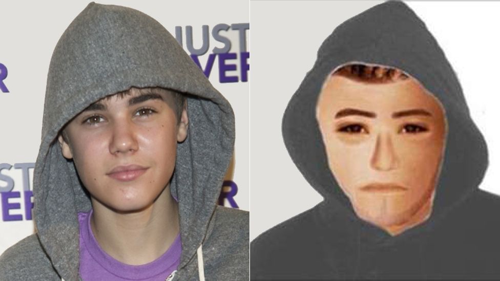 In e-fits of laughter: Farcical faces from the police - BBC News