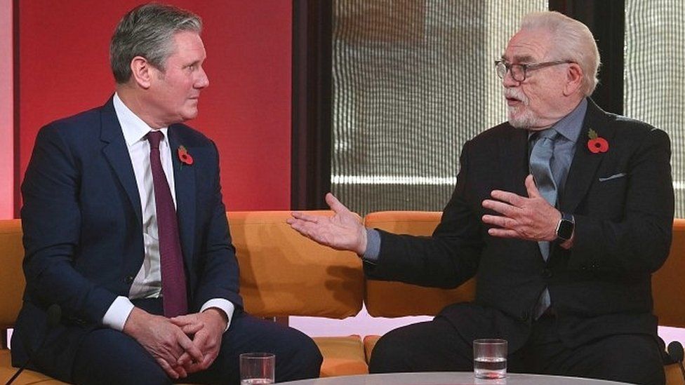 Succession's Brian Cox explains to Starmer why he stopped backing ...