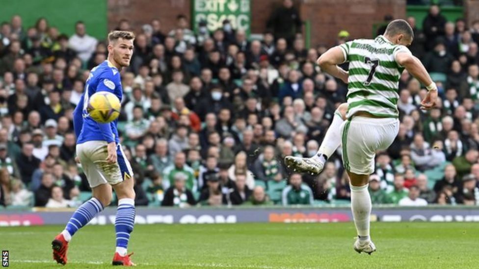 Celtic 2-0 St Johnstone: Giakoumakis nets on first start - BBC Sport