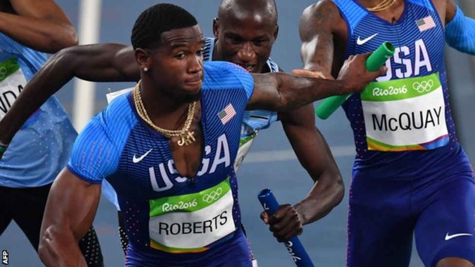 Gil Roberts: Sprinter ingested banned substance by kissing girlfriend ...