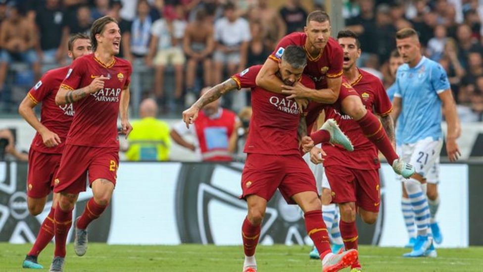 Serie A: Lazio and Roma share points in Rome derby - BBC Sport