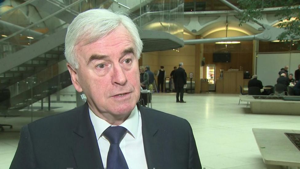 Labour resignations: John McDonnell promises 'listening exercise' - BBC ...