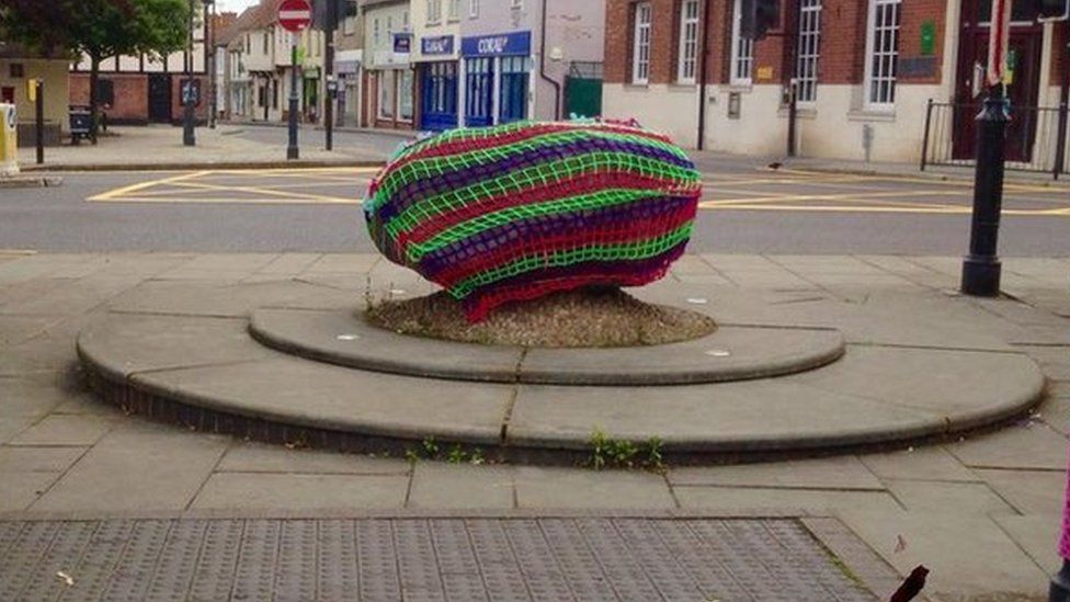 Call for official protection for Royston's Royse Stone - BBC News