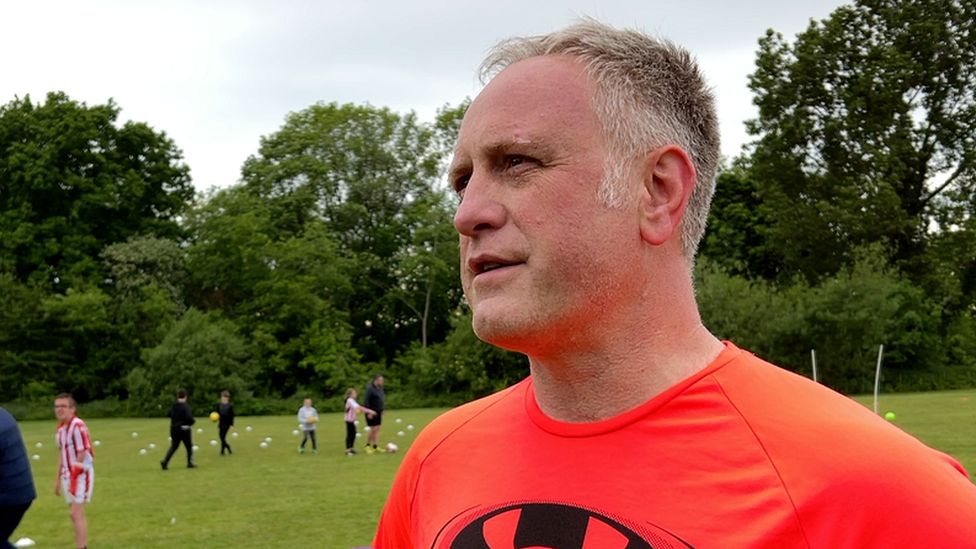 Stoke-on-Trent football team for disabled youngsters expands - BBC News