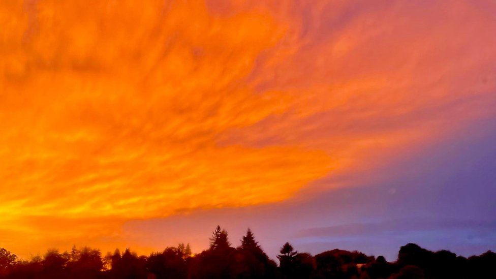 Weather Watchers: Your pictures of dramatic sunsets - BBC Weather