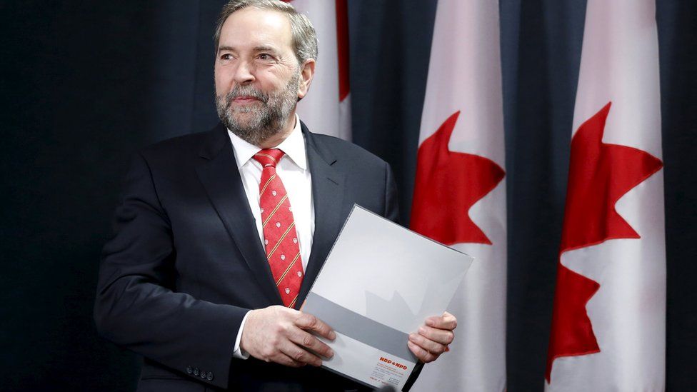 Canada's New Democratic Party ousts Thomas Mulcair as leader - BBC News