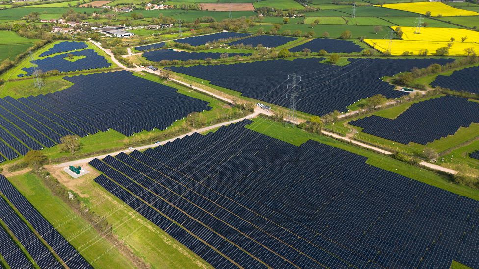 Solar farm near Bristol calls for easier connection process - BBC News