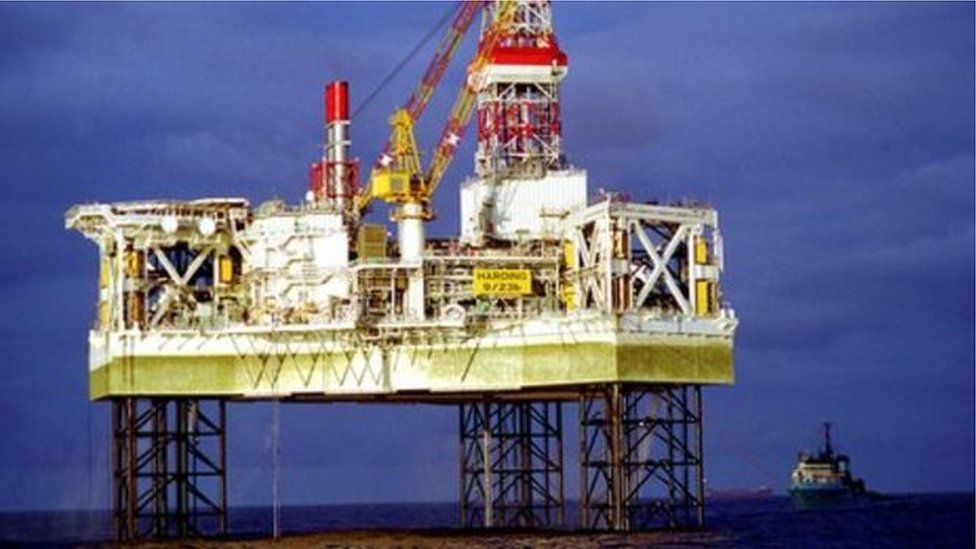 North Sea platform Harding is shut down after power failure - BBC News