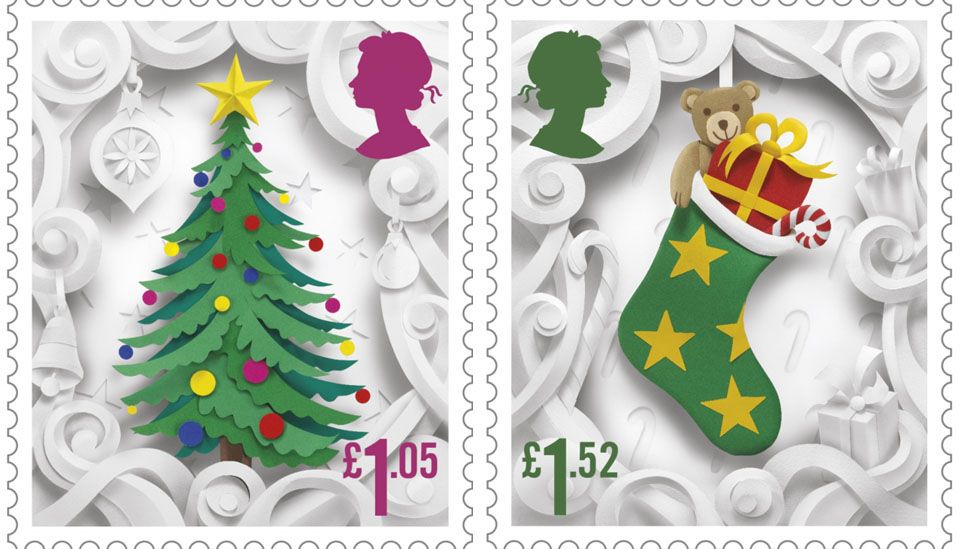 Christmas stamps feature festive favourites - BBC News