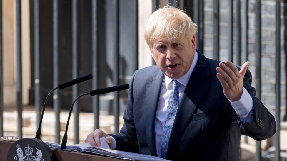 Boris Johnson: Premiership will be the start of a golden age - BBC News