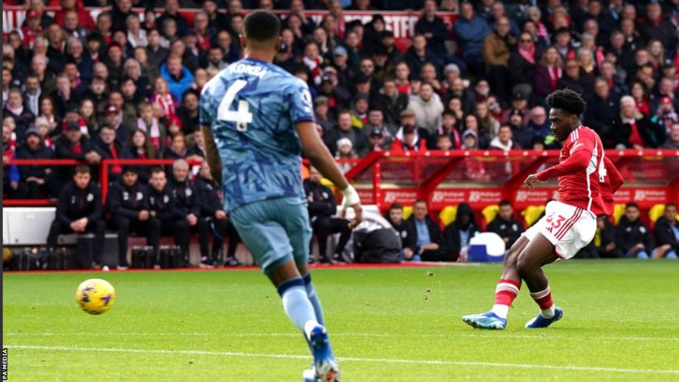 Nottingham Forest 2-0 Aston Villa: Ola Aina and Orel Mangala goals give ...