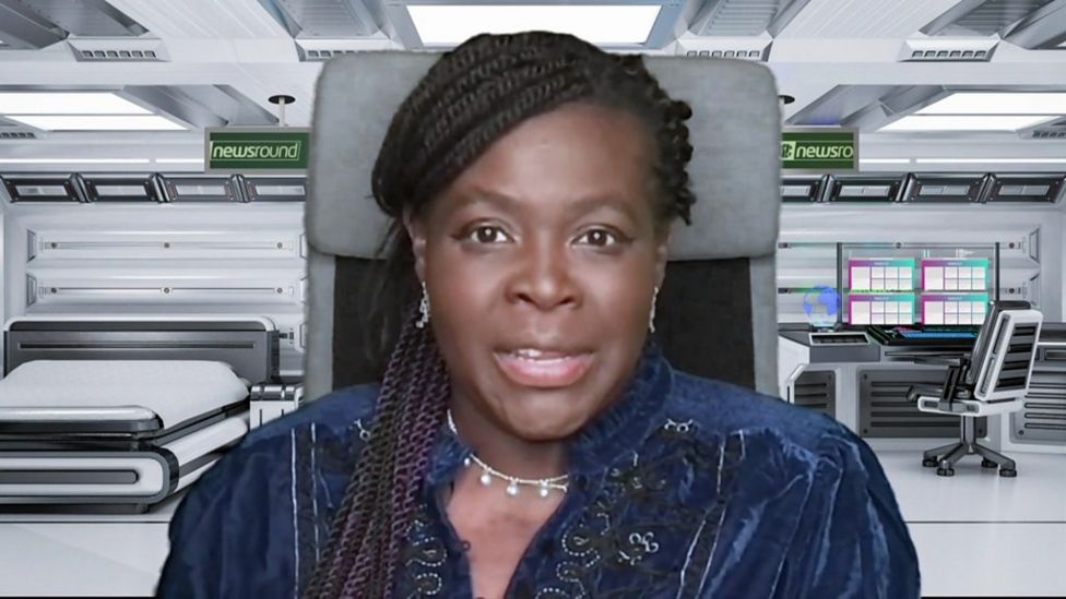 Space scientist Dr Maggie Aderin-Pocock given Barbie honour - BBC News