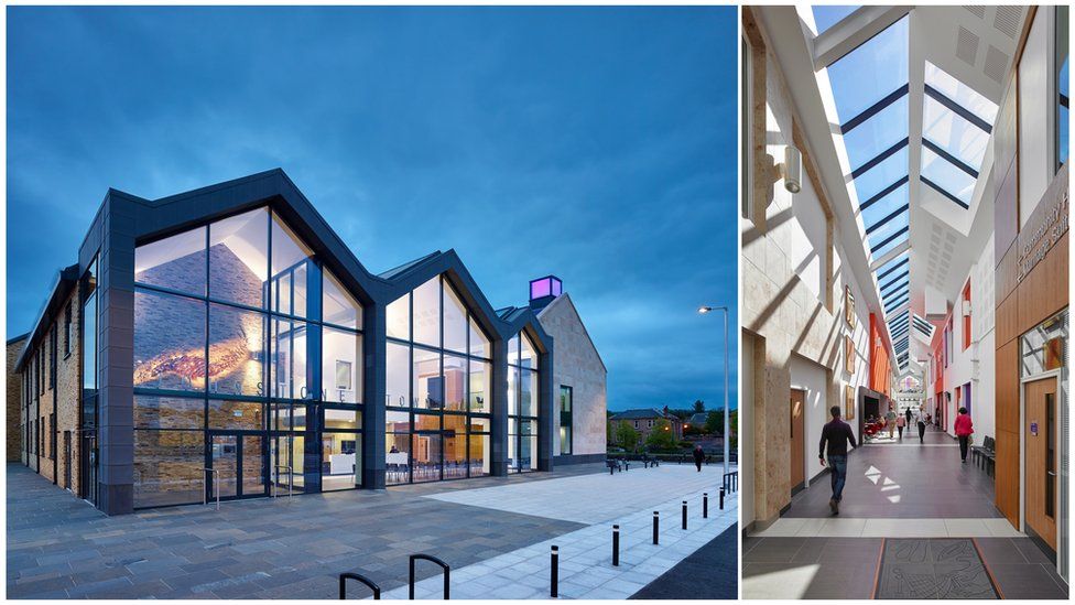Johnstone Town Hall scoops project of the year award - BBC News