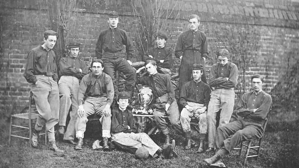 Family's pride on 150th anniversary of first international goal - BBC News