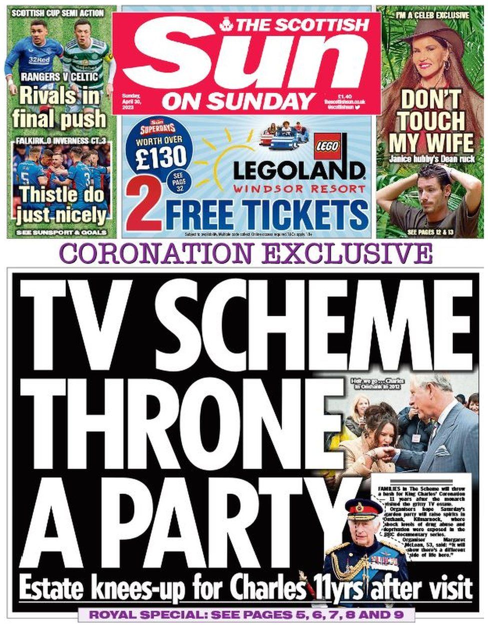 Scotland's Papers: Public asked to swear allegiance to King - BBC News