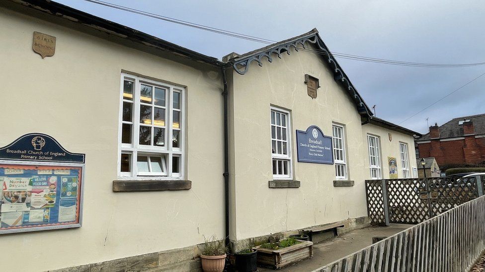 Final lessons held at 186-year-old Breadsall school building - BBC News