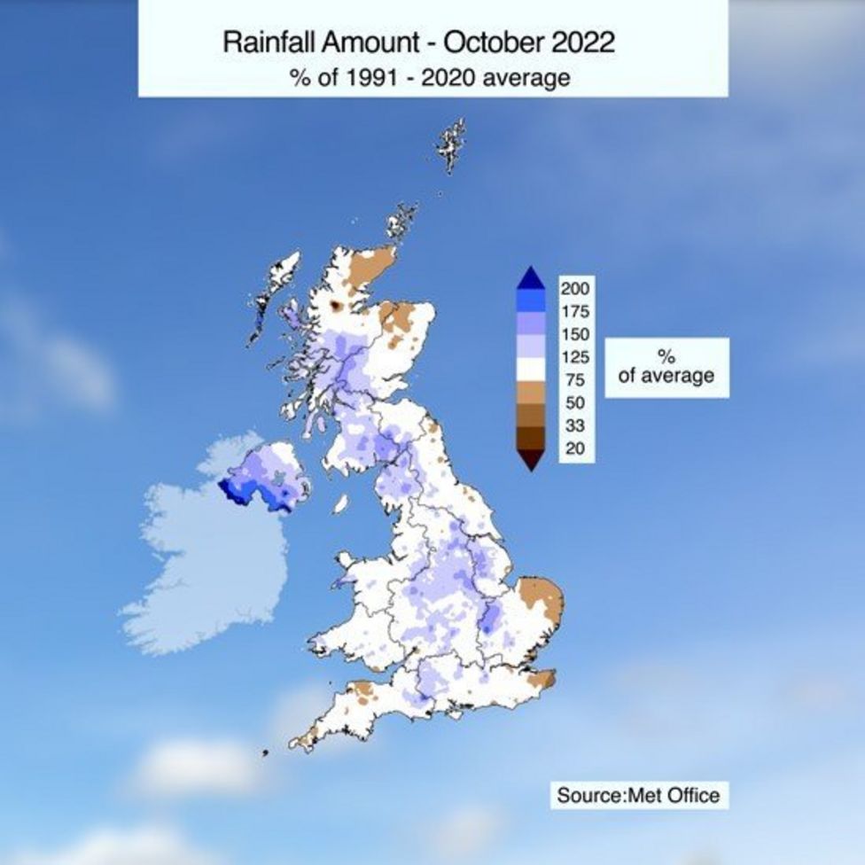 Why has autumn so far been so mild and wet? - BBC Weather
