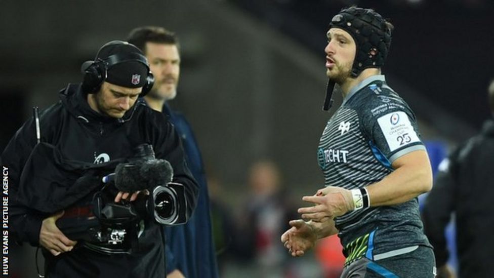 Dan Evans: Is Ospreys player's red card fastest in rugby? - BBC Sport