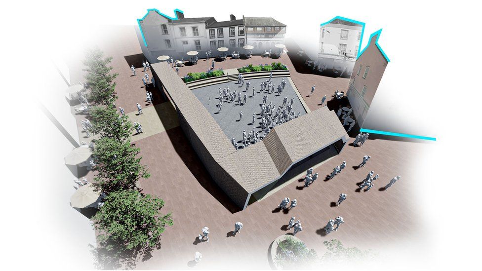 Carlisle city centre's £2.7m redesign plans shortlisted - BBC News