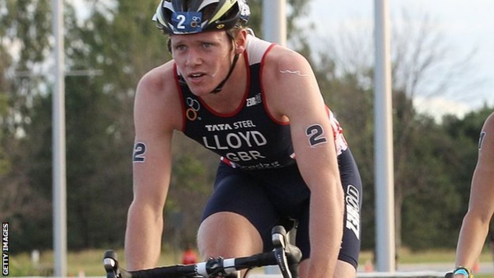 Liam Lloyd wins British sprint triathlon title in Nottingham - BBC Sport