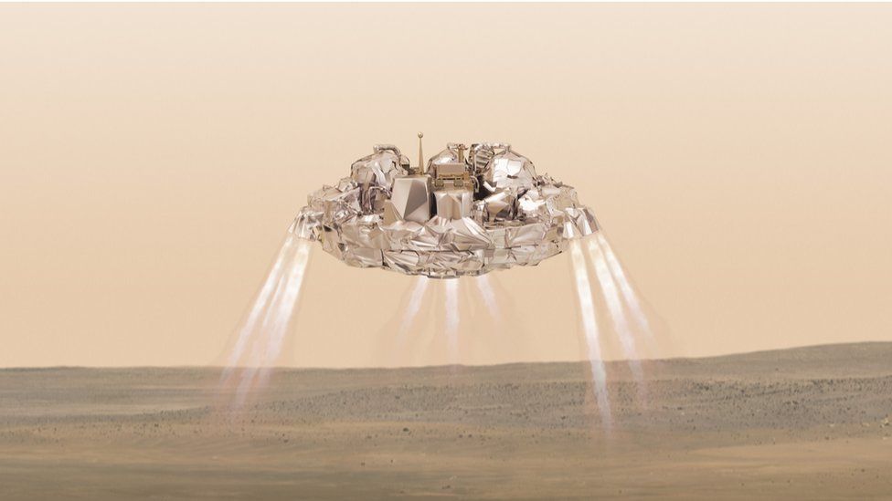 Schiaparelli Mars lander and four other things lost in space - BBC ...