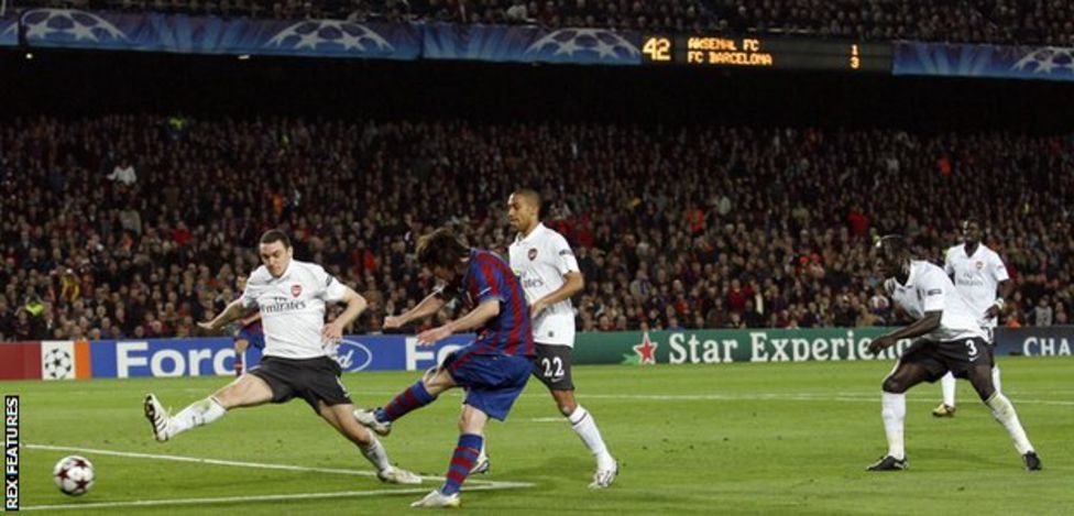 Lionel Messi's top 10 iconic Barcelona moments - BBC Sport