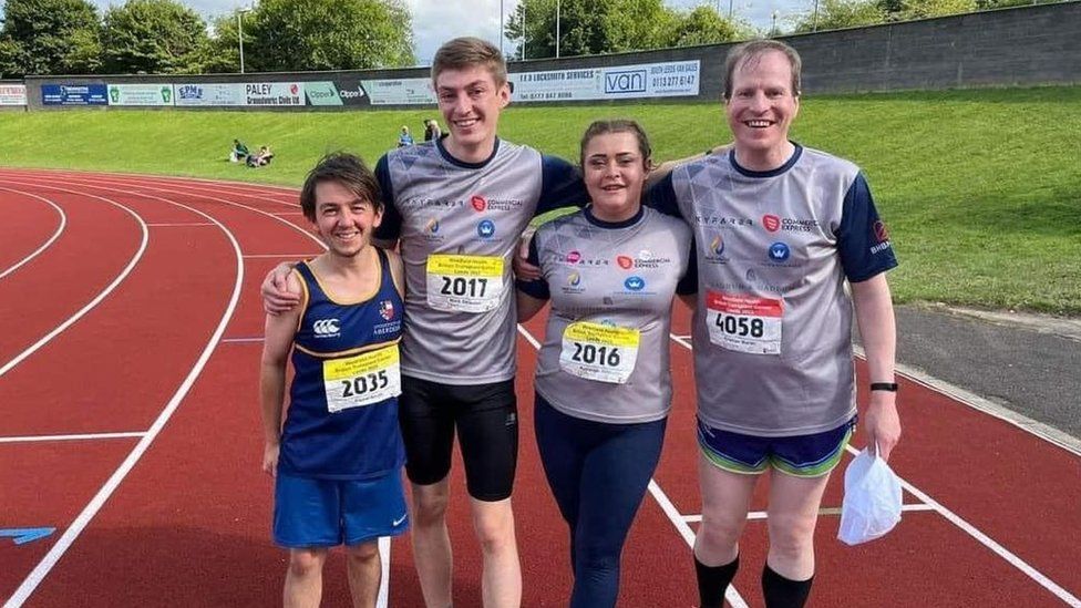 Somerset transplant athlete fundraising to compete at world games - BBC ...