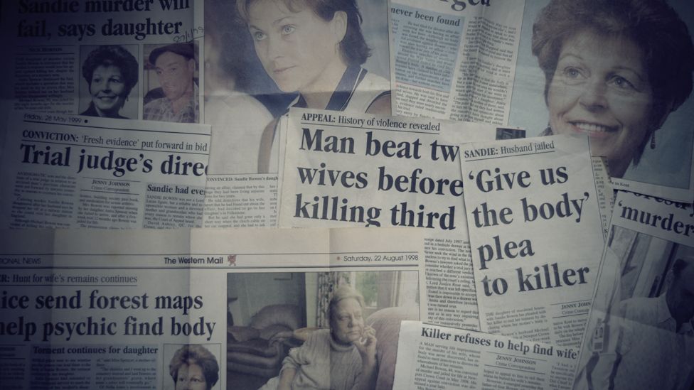 Sandie Bowen murder mystery: The funeral I always hoped to attend - BBC ...