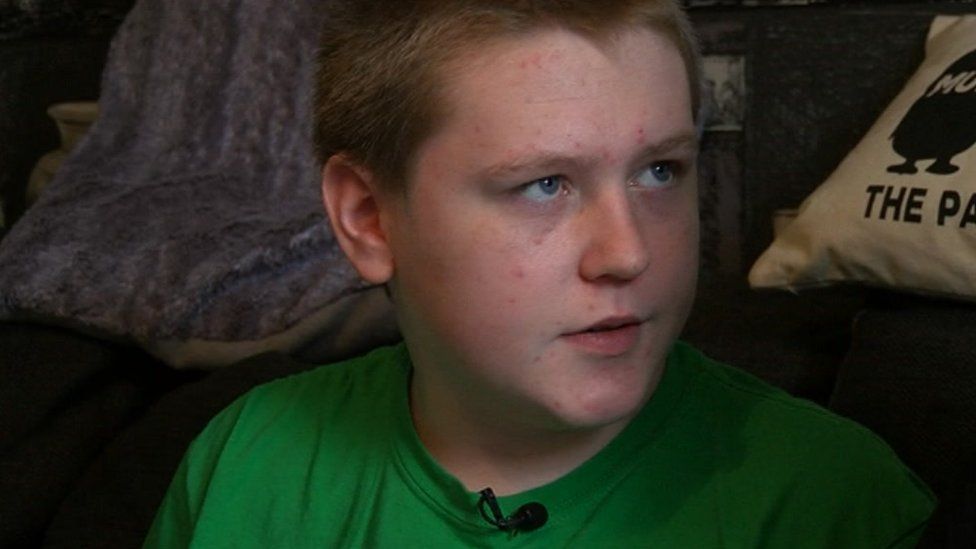 Norwich autistic teenager James Triggs named Student of Year - BBC News