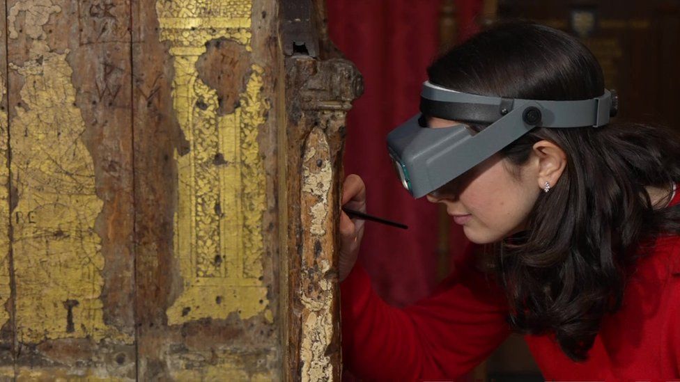 King Charles III Coronation: Medieval chair restored for Royal ceremony ...