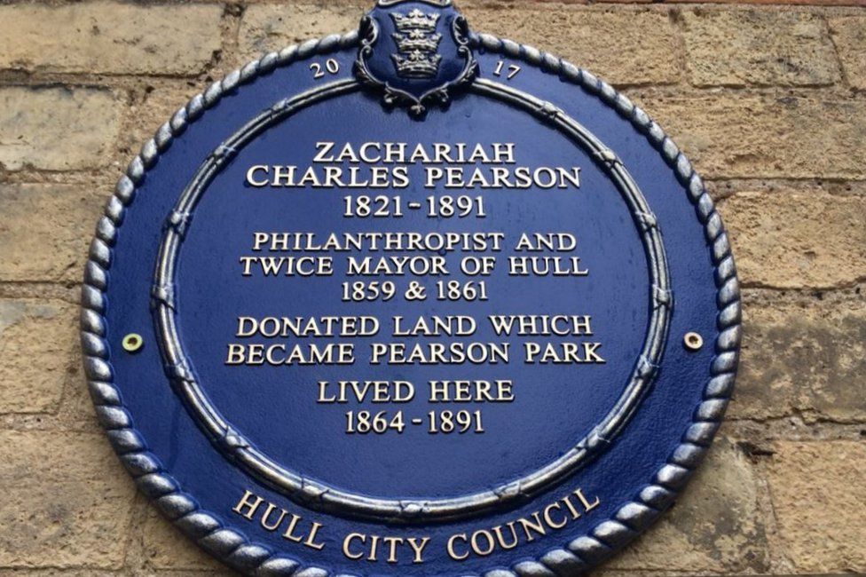 Blue plaque for Hull philanthropist Zachariah Pearson - BBC News