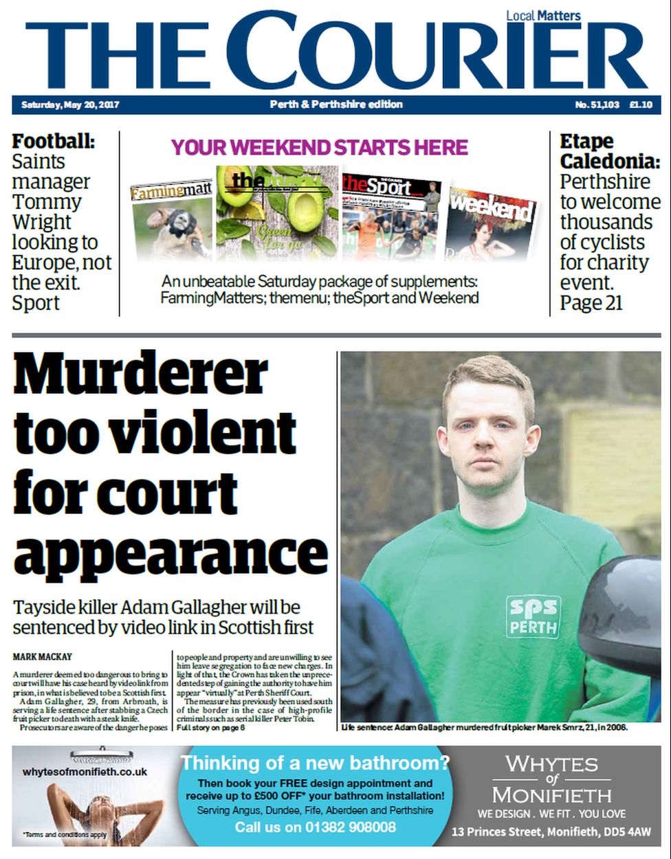 Scotland's papers: May on the Union and winter fuel benefit - BBC News