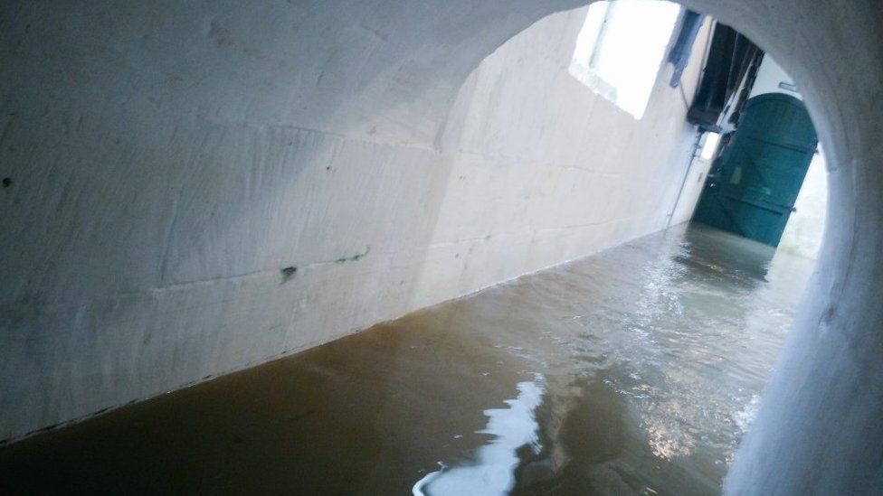 Claverton Pumping Station damaged by 'relentless' flooding - BBC News