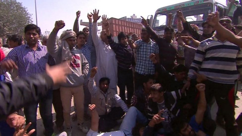 India caste protests: Haryana police seek rape claim leads - BBC News