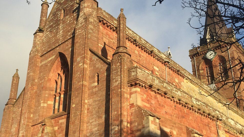 Teen sentenced for St Magnus Cathedral vandalism - BBC News