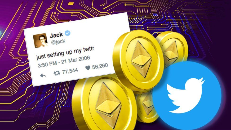 First ever tweet by twitter founder Jack Dorsey is sold - BBC Newsround