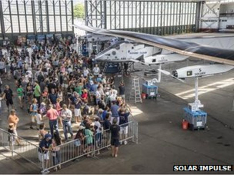 Solar Impulse grounded for 2-3 weeks - BBC News