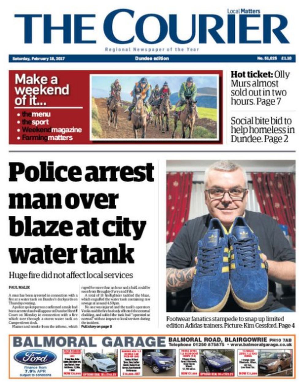 Scotland's papers: Bin lorry crash driver and shipyard fears - BBC News