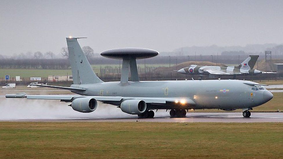 RAF fleet of Sentry aircraft grounded by electrical fault - BBC News