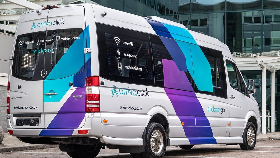 Arriva to run 'Uber-style' bus service in Liverpool - BBC News