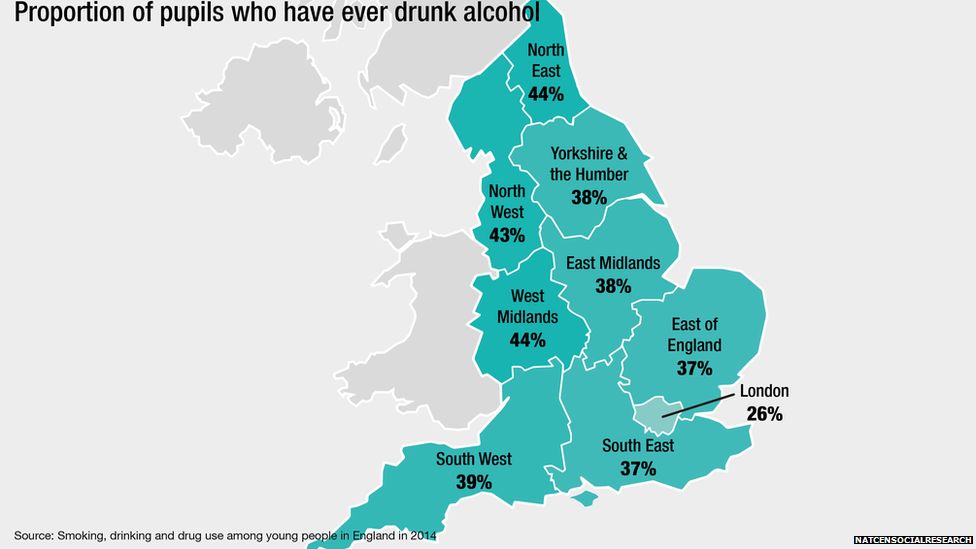 Smoking and drinking amongst pupils in England 'lowest since records ...