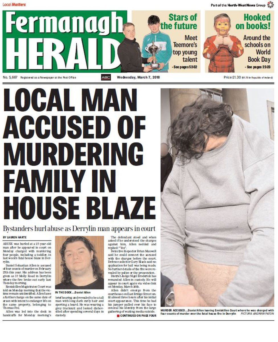 NI paper review: CCTV reduction and dog protest - BBC News