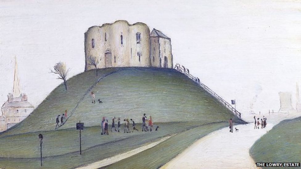 LS Lowry works to go on show in York for first time - BBC News